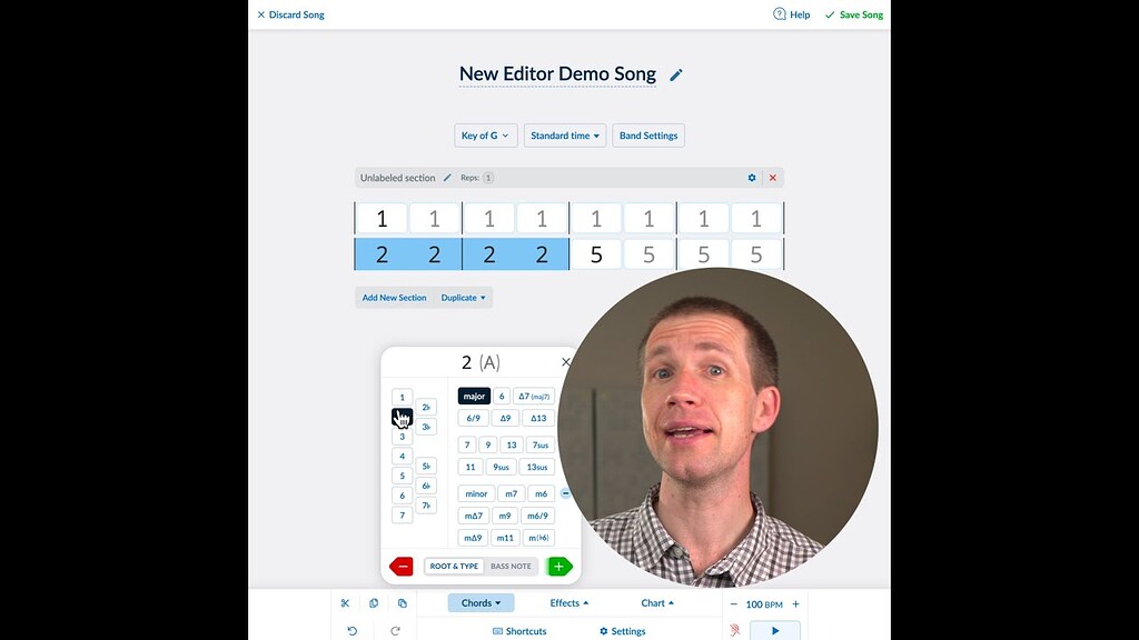Newly-redesigned song editor released! - Announcements - Strum Machine ...